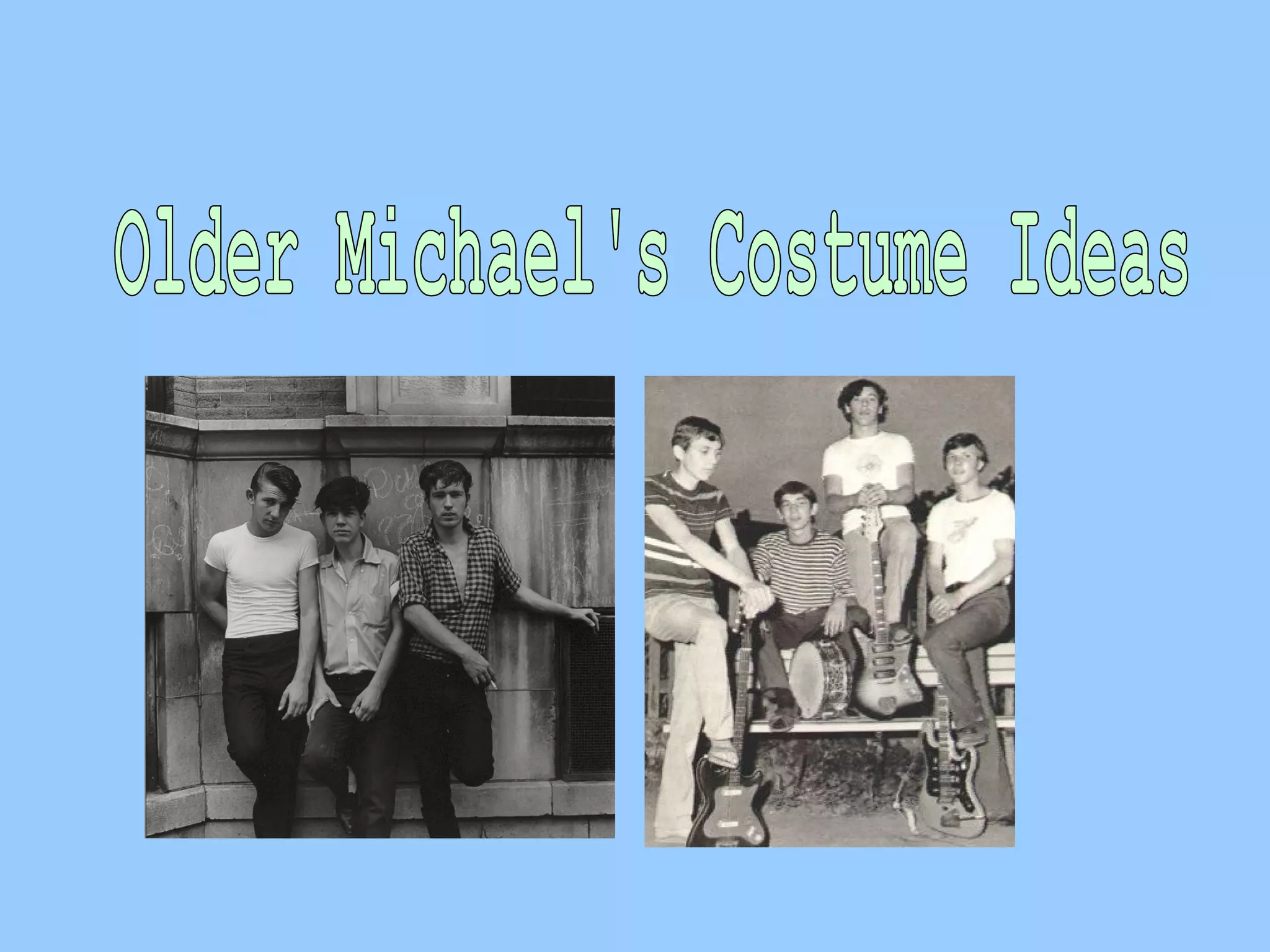 Costume Ideas for 'The Ford' | PPT