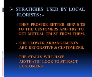 presentation on marketing of fruits , vegetables and flowers | PPTX