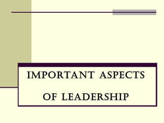 Leadership | PPT
