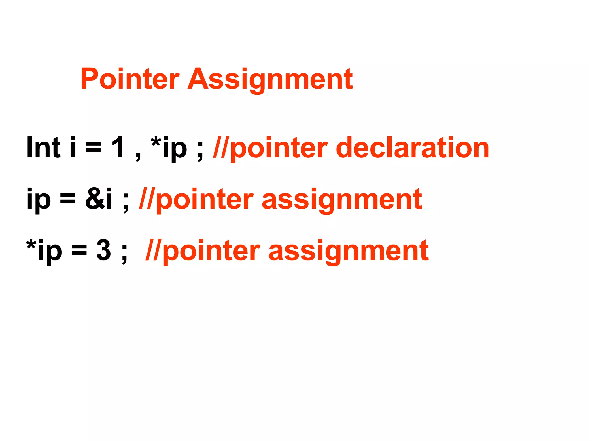 Pointers in C | PPT