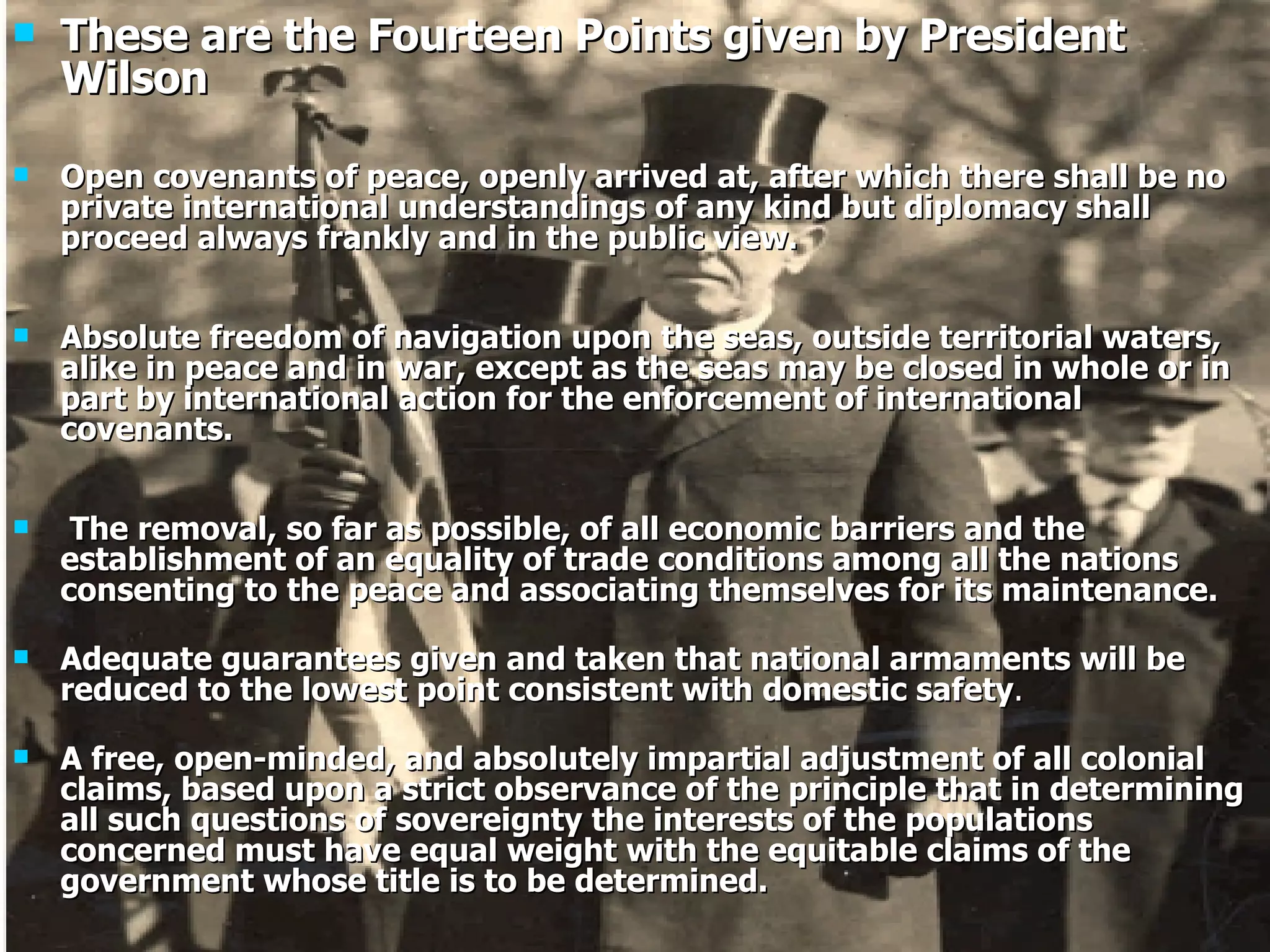 President Woodrow Wilson | PPT