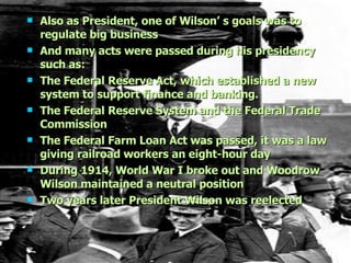 President Woodrow Wilson | PPT