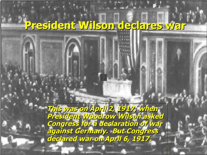 President Woodrow Wilson
