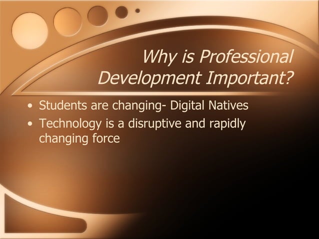 Professional Development in Education | PPT