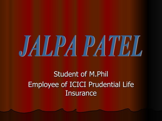 JALPA PATEL | PPT