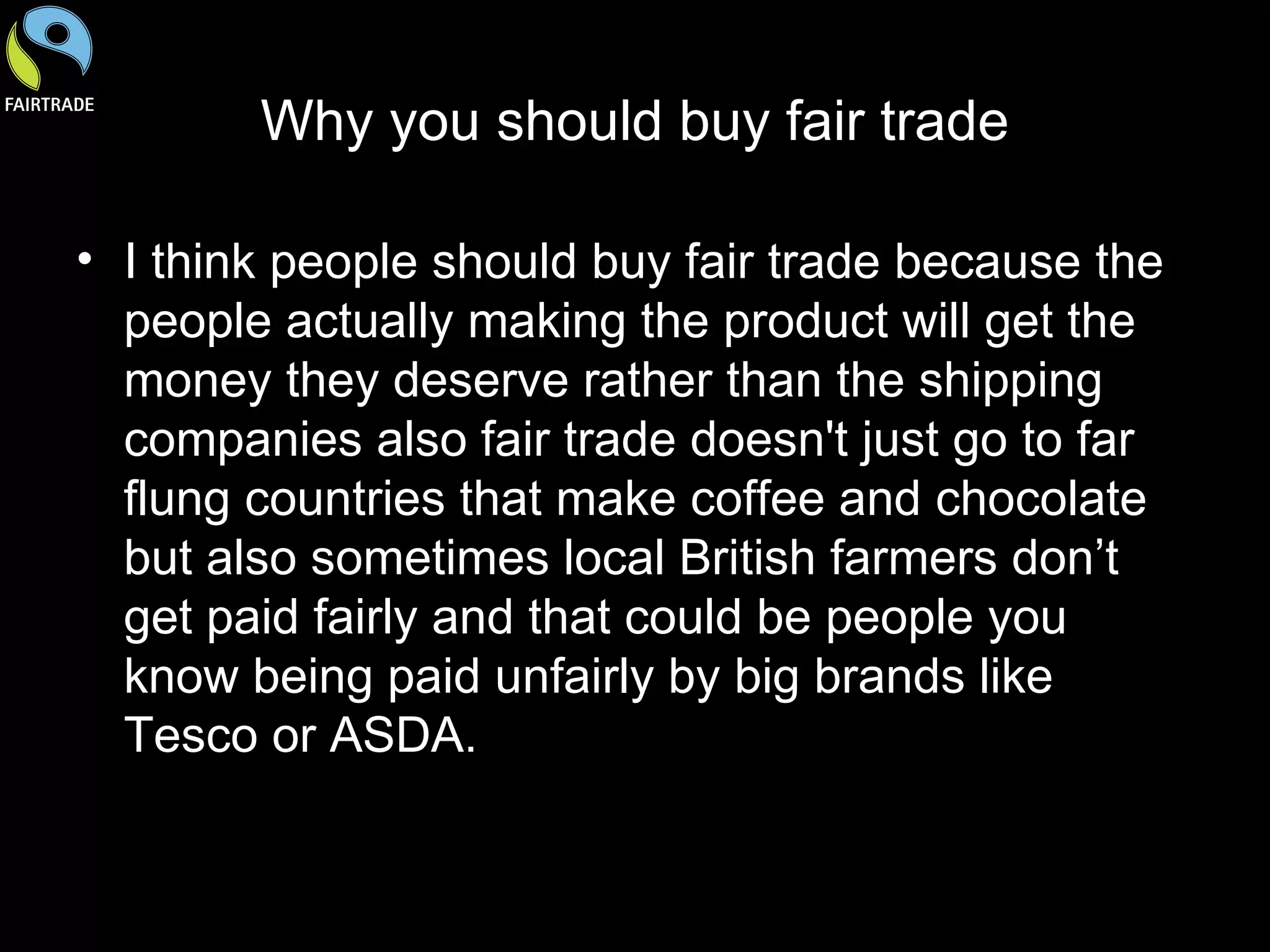 Fair trade | PPT