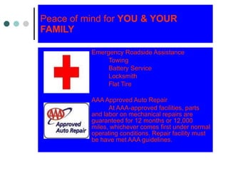 AAA Member Benefits | PPT