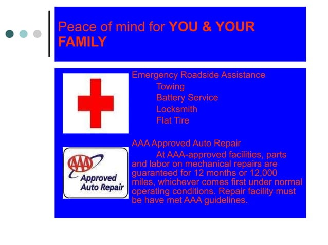 AAA Member Benefits | PPT
