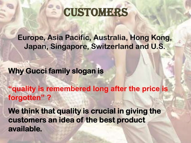 GUCCI Brand Analysis | PPTX