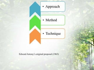 Method: Approach, Design, Procedure | PPTX