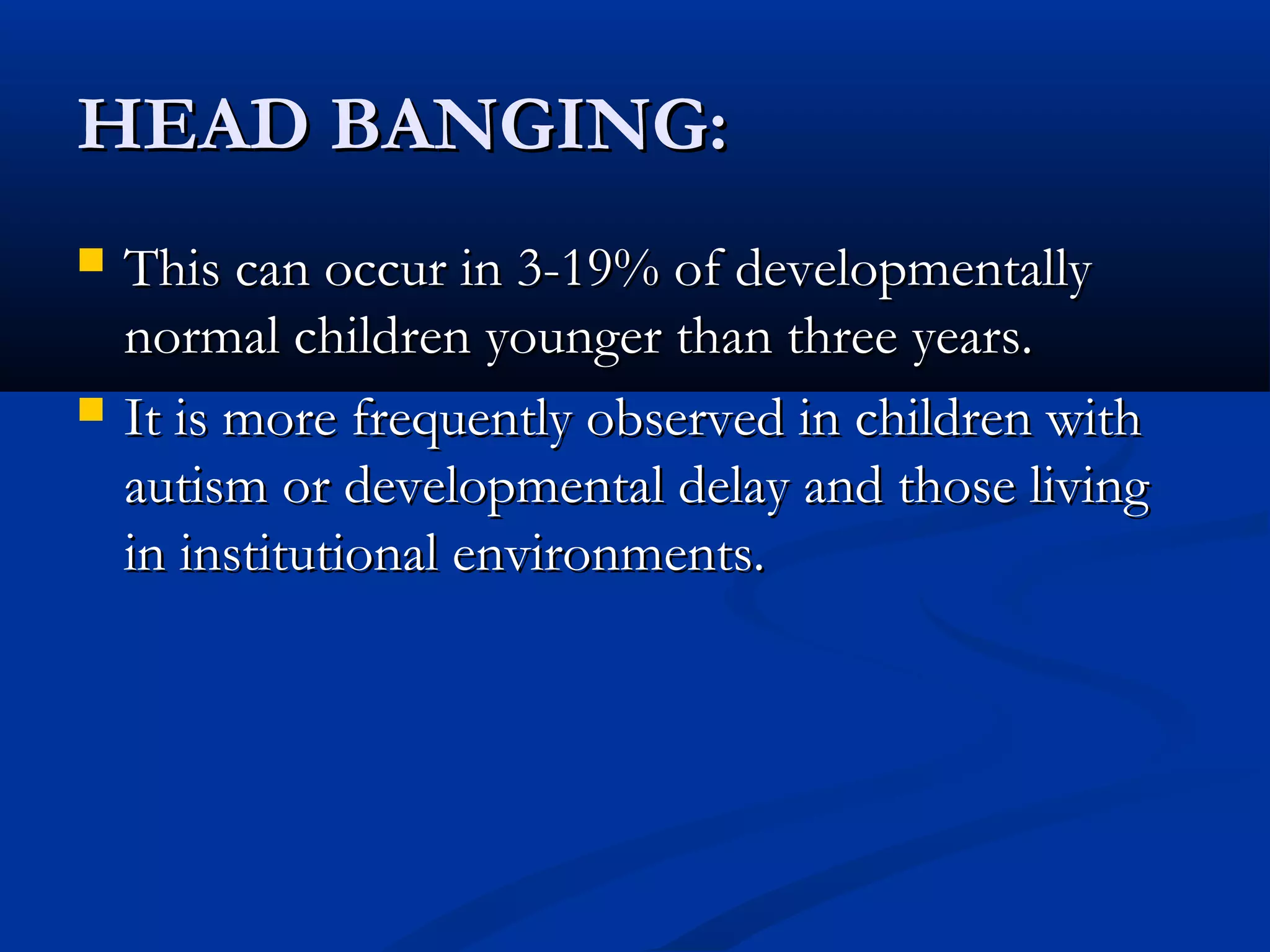 behavioral disorders in children | PPT