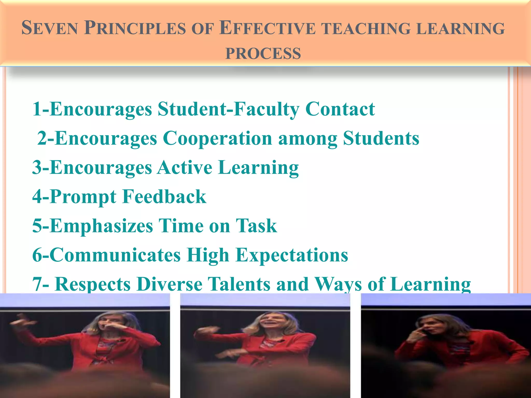 Teaching and Learning Process | PPTX