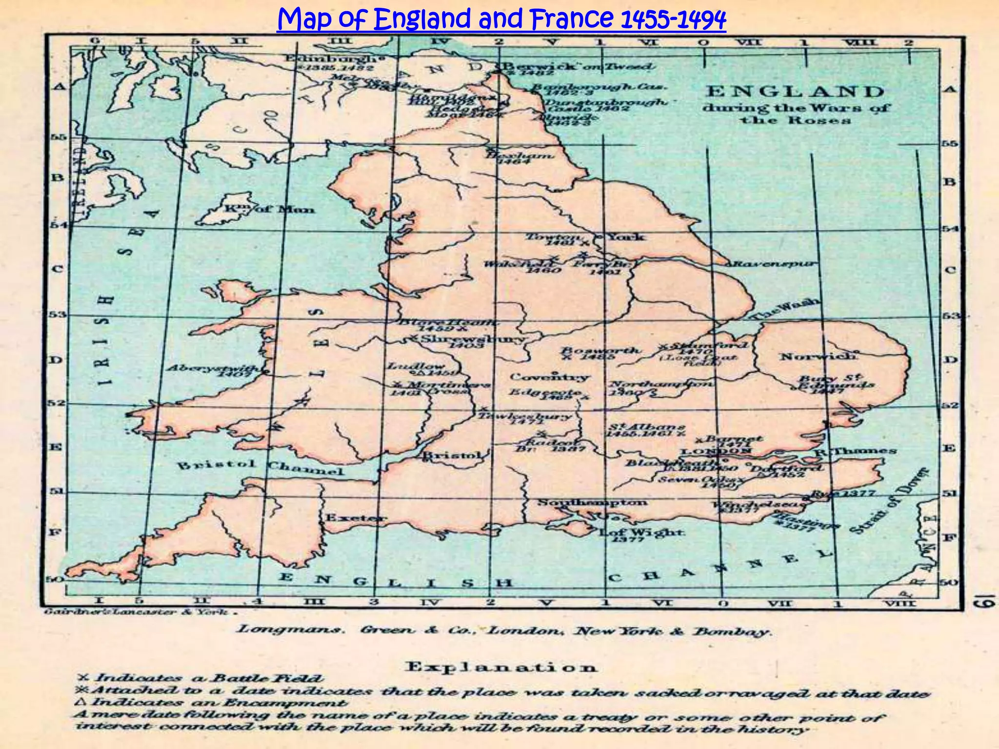 The War Of The Roses | PPTX
