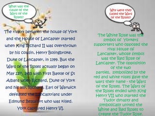 The War Of The Roses | PPTX