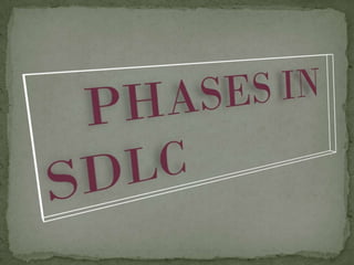 SDLC | PPT