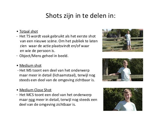 Presentatie camerastandpunten/technieken