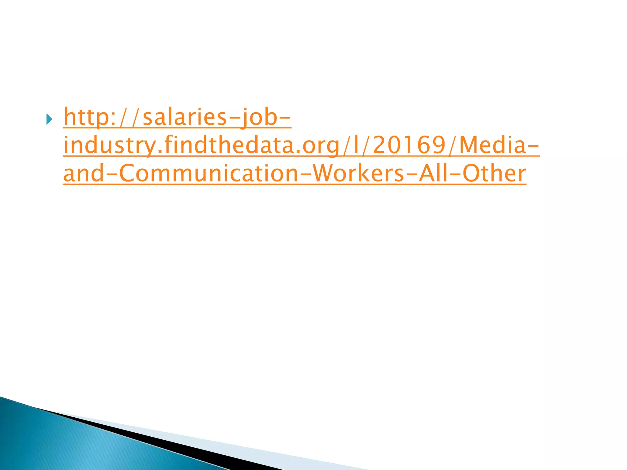 A Career in Communications | PPTX