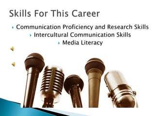 A Career in Communications | PPT