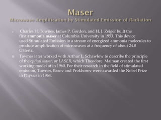 Lasers and Other Optical Devices | PPT