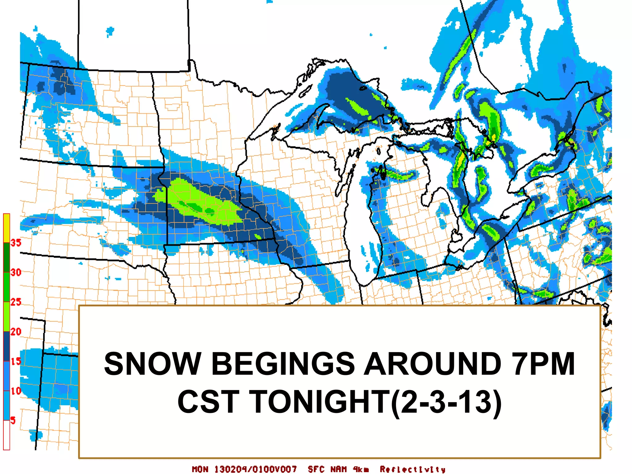 WINTER WEATHER *UPDATE(1PM 2-3-13) | PPTX