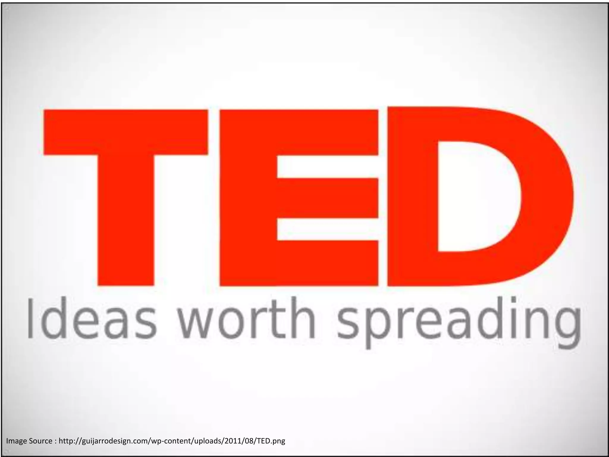 TED Presentation | PPT