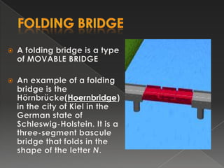 TYPES OF MOVING BRIDGES PPT | PPSX