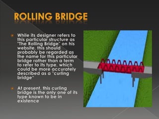 TYPES OF MOVING BRIDGES PPT | PPSX