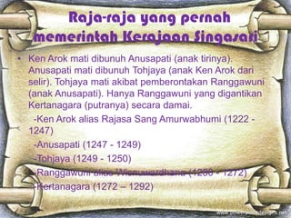 Kerajaan Singasari | PPTX
