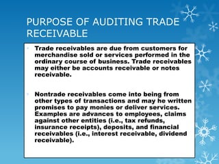 trade receivable and trade payable | PPTX