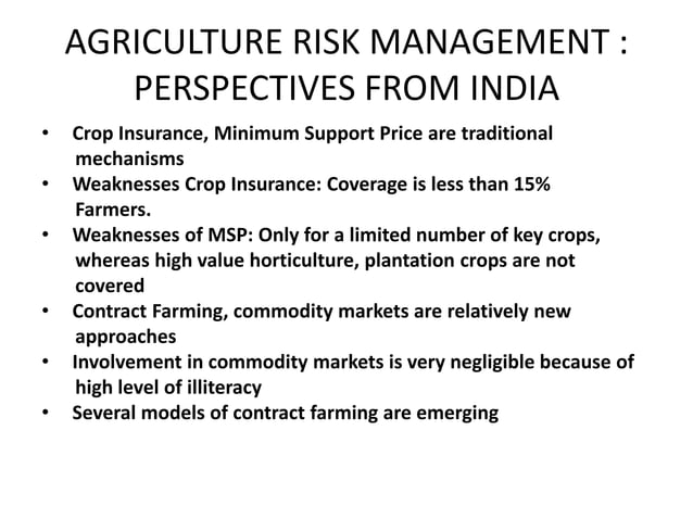 Contract Farming | PPT Contract Farming | PPT