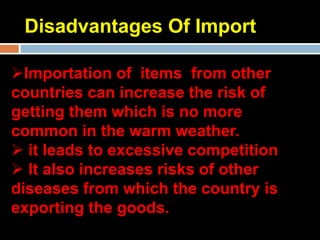 EXPORT IMPORT | PPTX