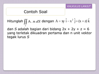 Integral Permukaan | PPTX
