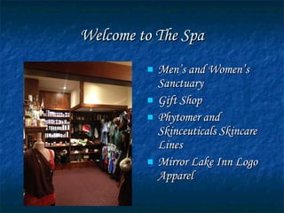 Spa Tour | PPT