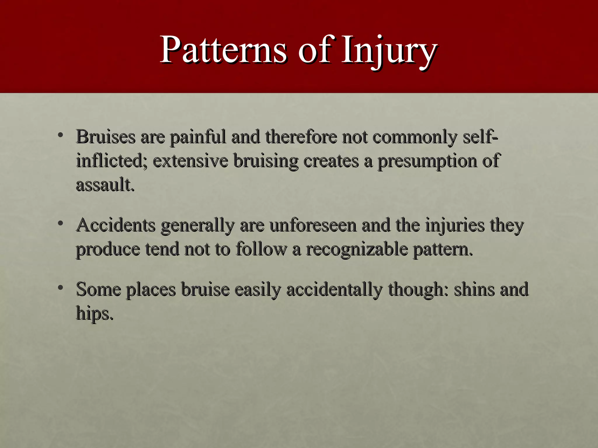 Wounds in forensic medicine | PPT