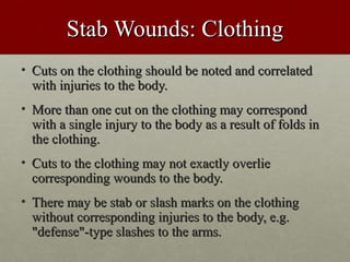 Wounds in forensic medicine | PPT
