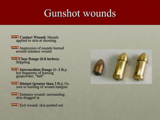 Wounds in forensic medicine | PPT