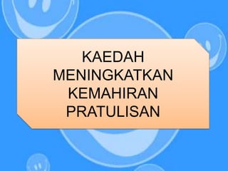 Presentation1 Aktiviti Pratulisan | PPTX
