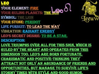 ~The Zodiac Signs~♥ | PPTX