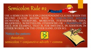 Presentation SEMICOLON | PPT