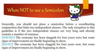 Presentation SEMICOLON | PPT