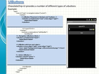 ChocolateChip-UI | PPTX