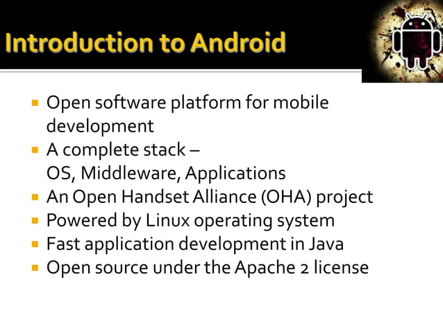 Android ppt | PPT
