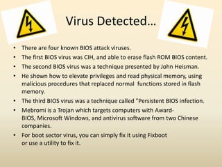 BIOS basic input output system | PPTX
