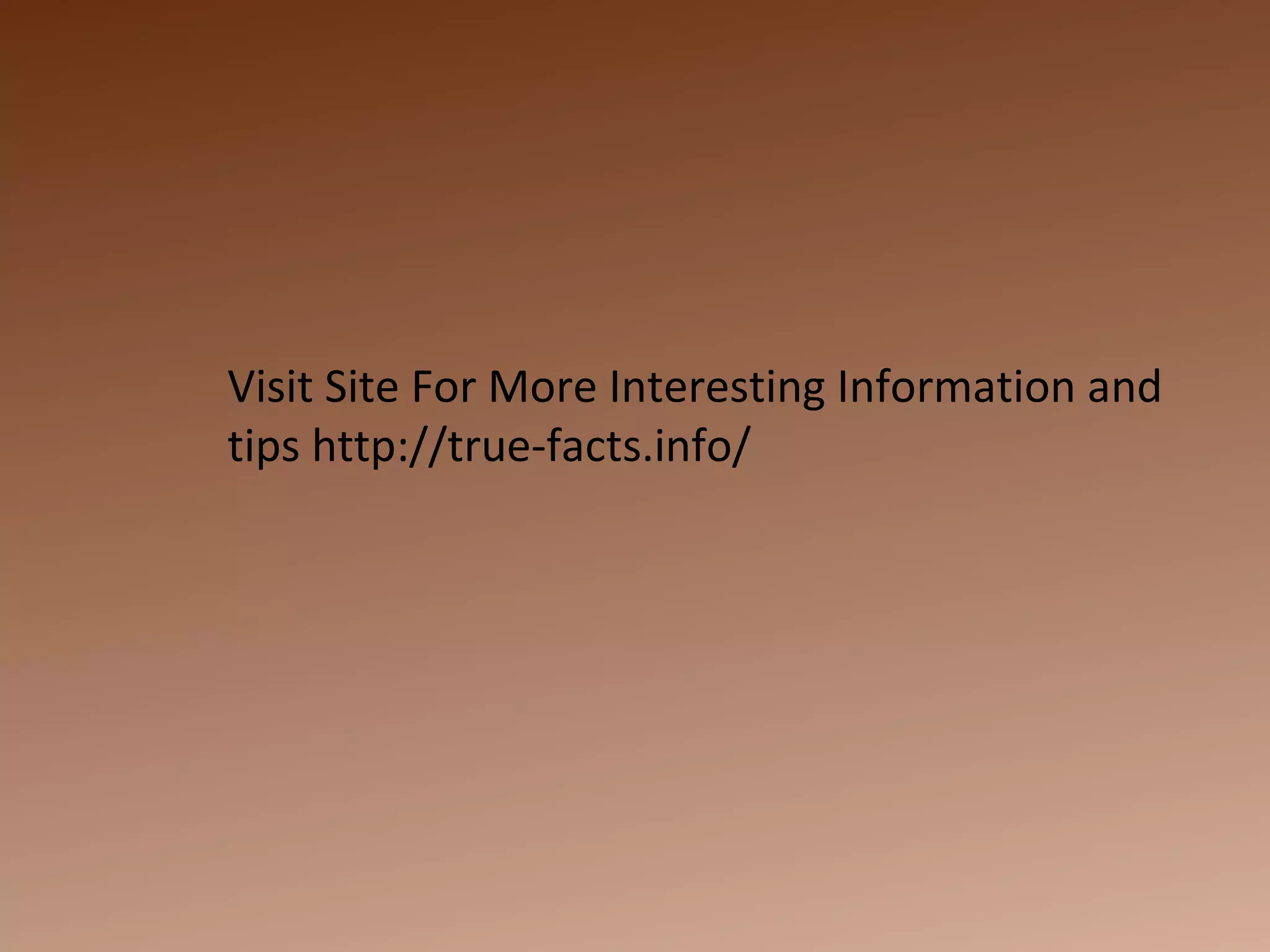 True facts About Life | PPT