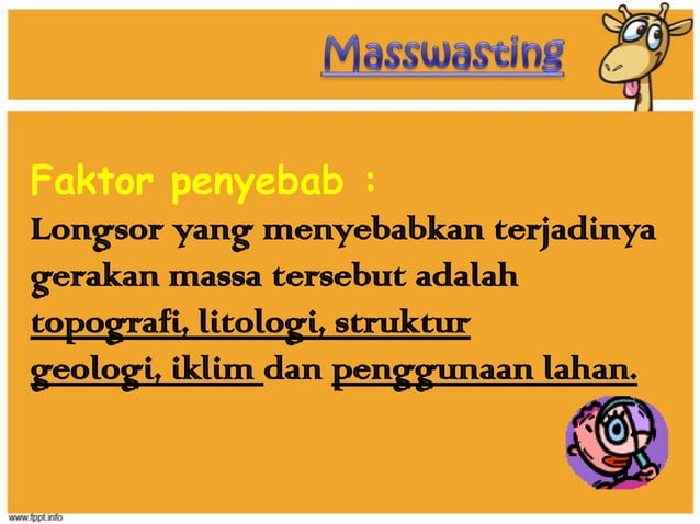 Masswasting | PPT