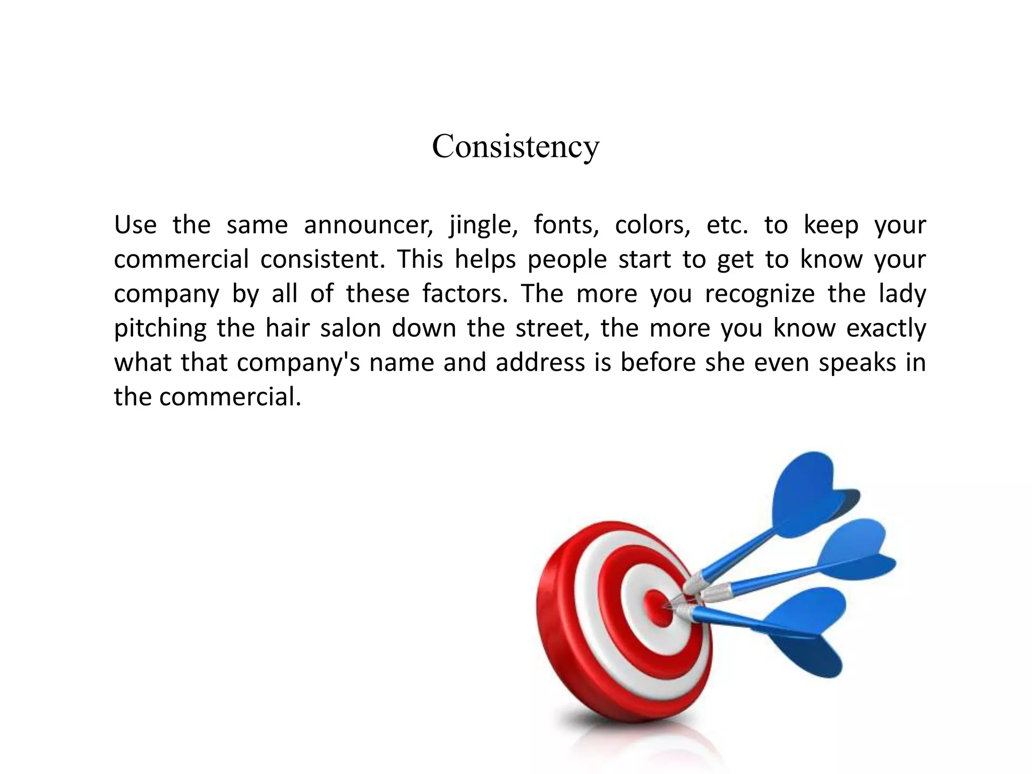 Creating Advertisements and Commercials | PPTX