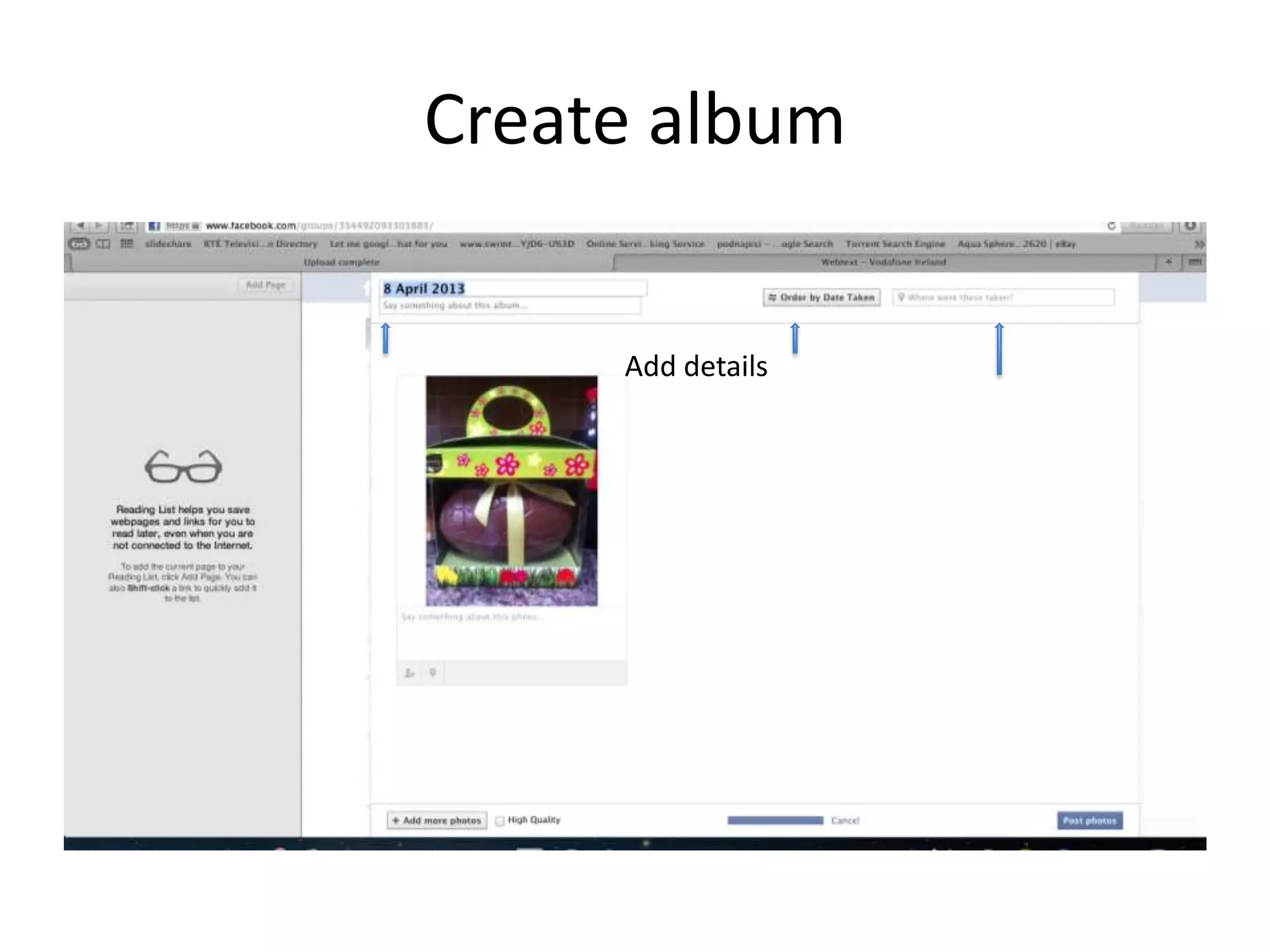how to create album | PPTX