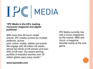 Presentation1 | PPTX | Media Industry | Industries