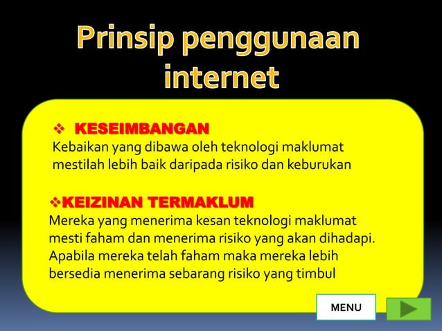 Etika penggunaan internet | PPTX