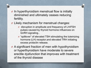 Thyroid hormone effect and mechanism of action | PPTX